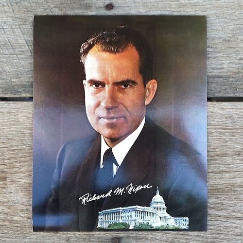 10 RICHARD M NIXON Jumbo Postcard 1969 – BestLittleHoardHouse