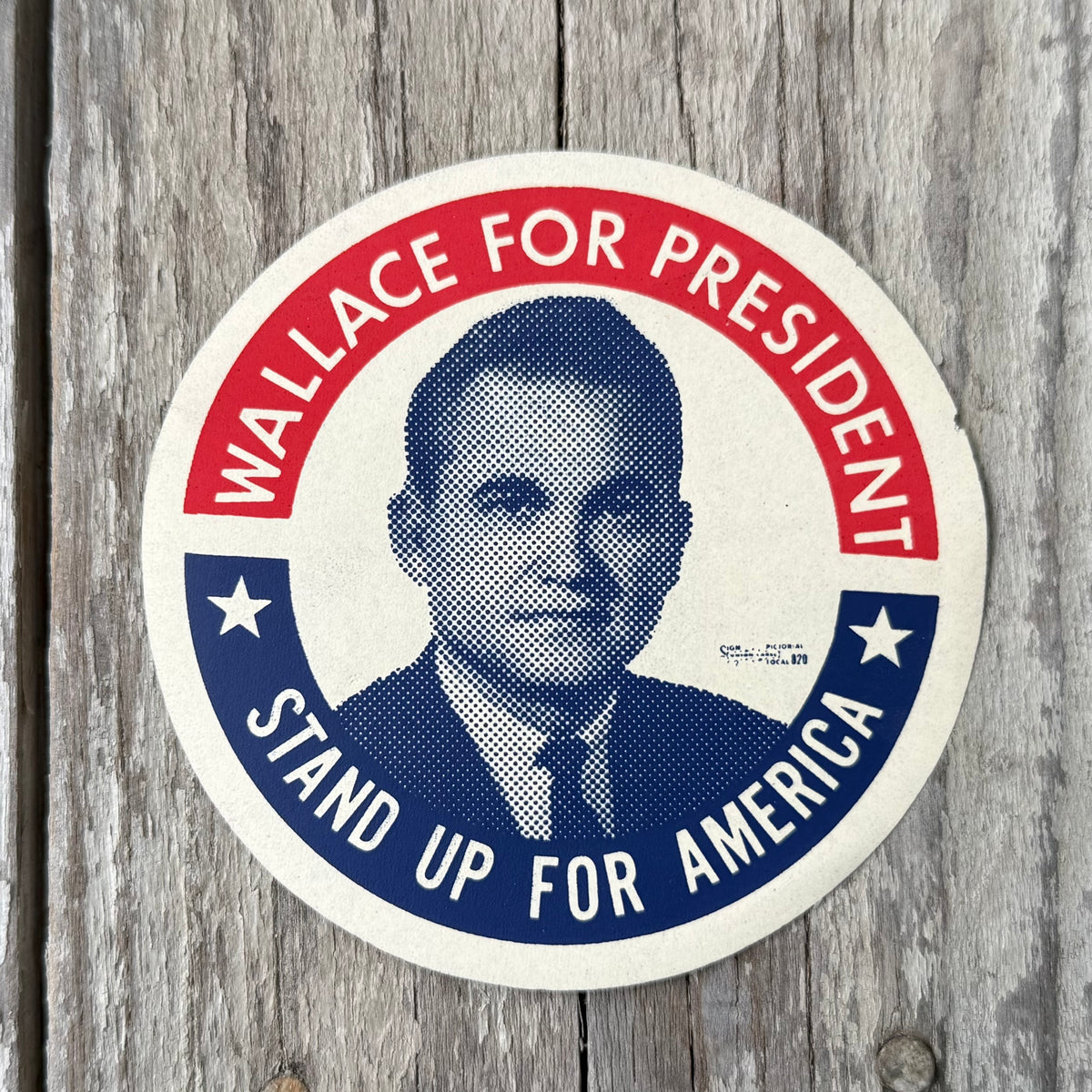 30 Vintage 1968 GEORGE WALLACE FOR PRESIDENT Political Campaign Window ...
