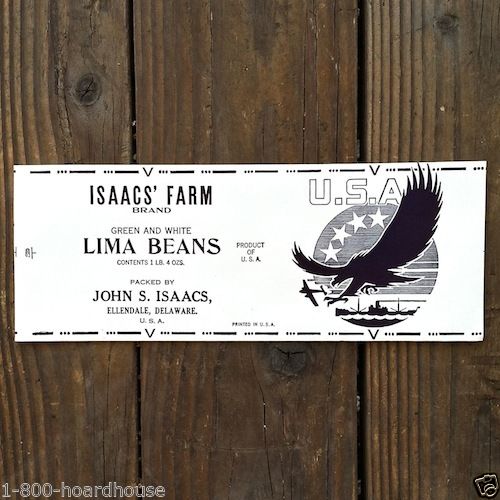 WORLD WAR II USA Vegetable Can Label 1943 – BestLittleHoardHouse
