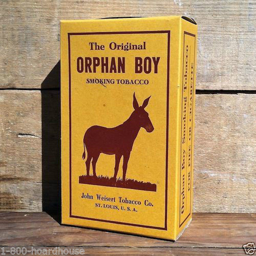 ORPHAN BOY SMOKING TOBACCO Box 1930s – BestLittleHoardHouse