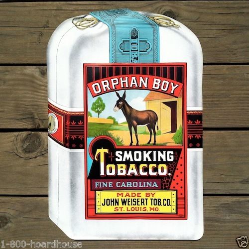 ORPHAN BOY SMOKING TOBACCO Store Poster 1930s – BestLittleHoardHouse